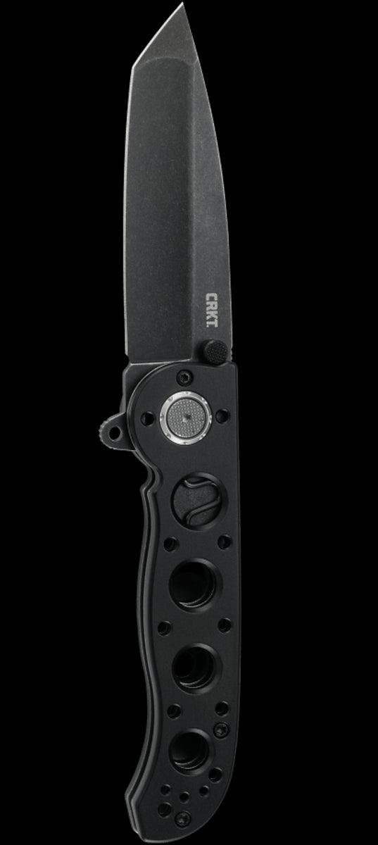 CRKT M1602DB Kit Carson Assisted Deadbolt Lock Flipper Knife 3.12" D2 ...