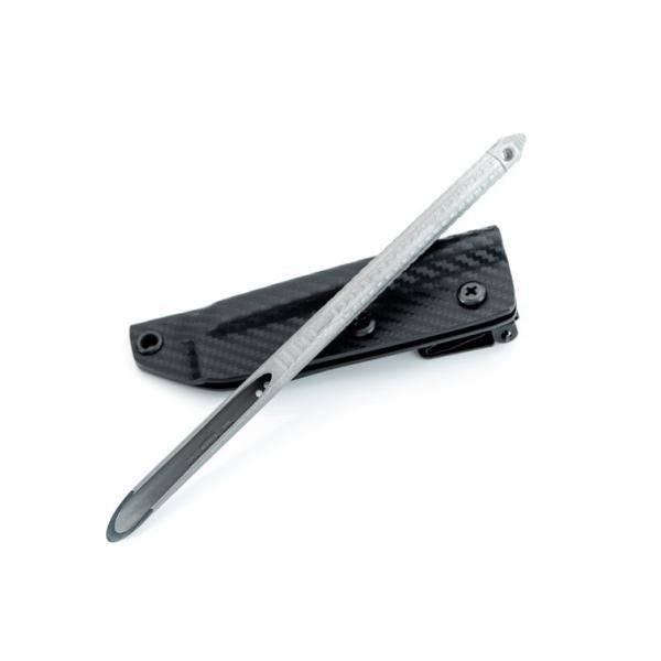 Microtech 112-10AP TAC-P Stainless Steel Tactical Spike with Glass Bre ...