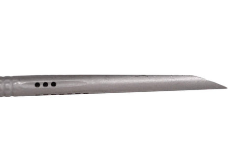 Microtech 112-10AP TAC-P Stainless Steel Tactical Spike with Glass Bre ...