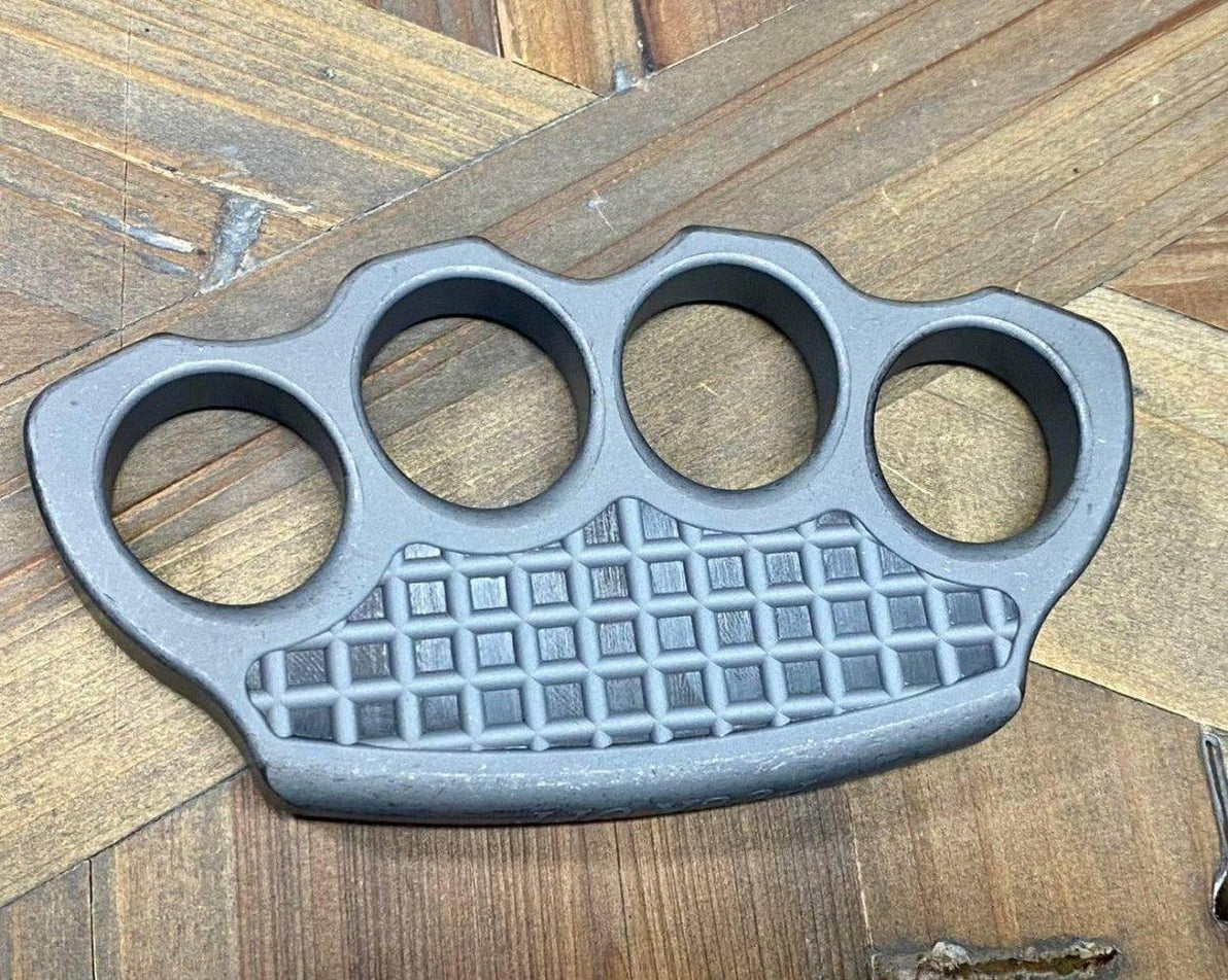 Microtech Marfione Custom Titanium Hand Tank 4-Hole Paperweight ...