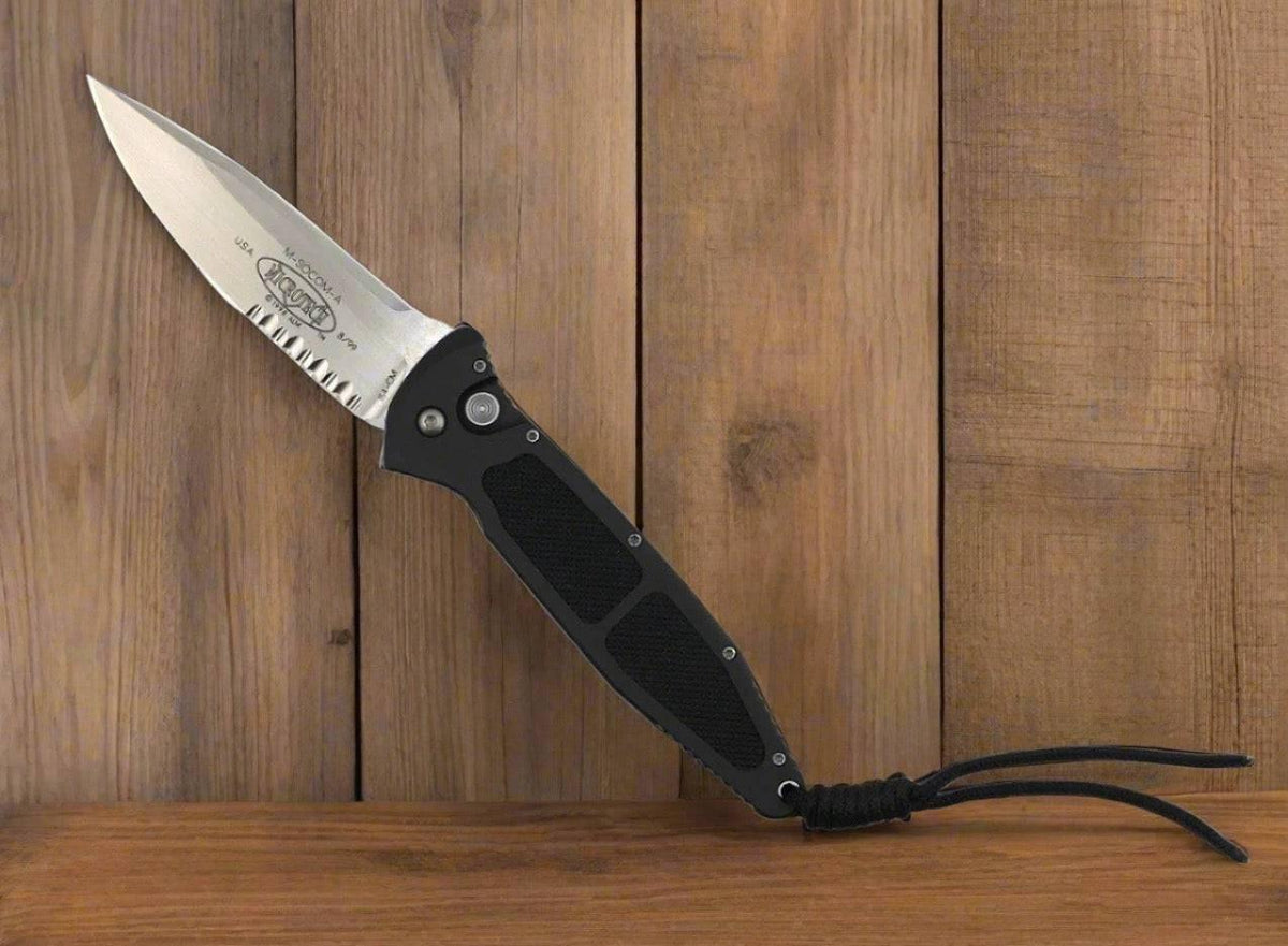 Vintage Microtech Mini Socom Clip Point Auto Serrated 08/1999 – NORTH ...
