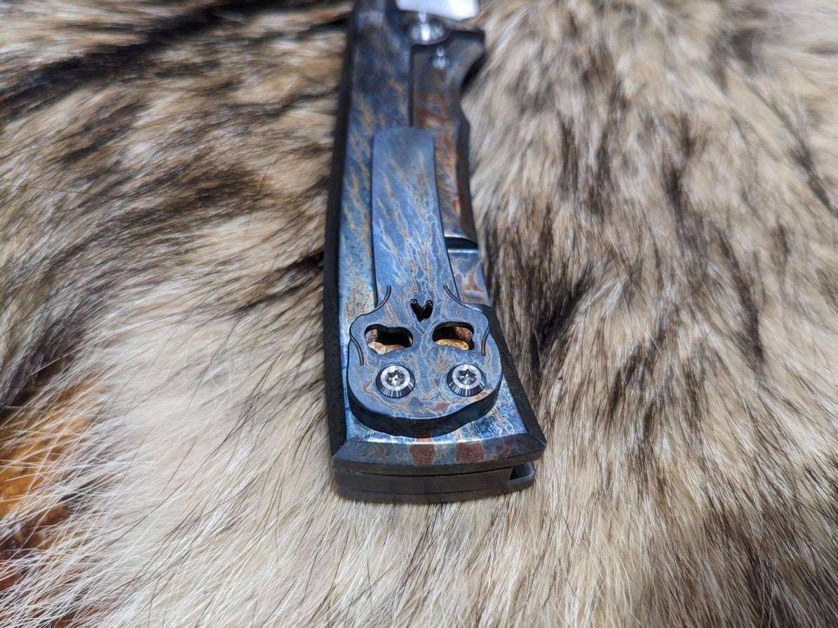 Knife Entropic Finish/Heat Anodizing [Service] — NORTH RIVER OUTDOORS