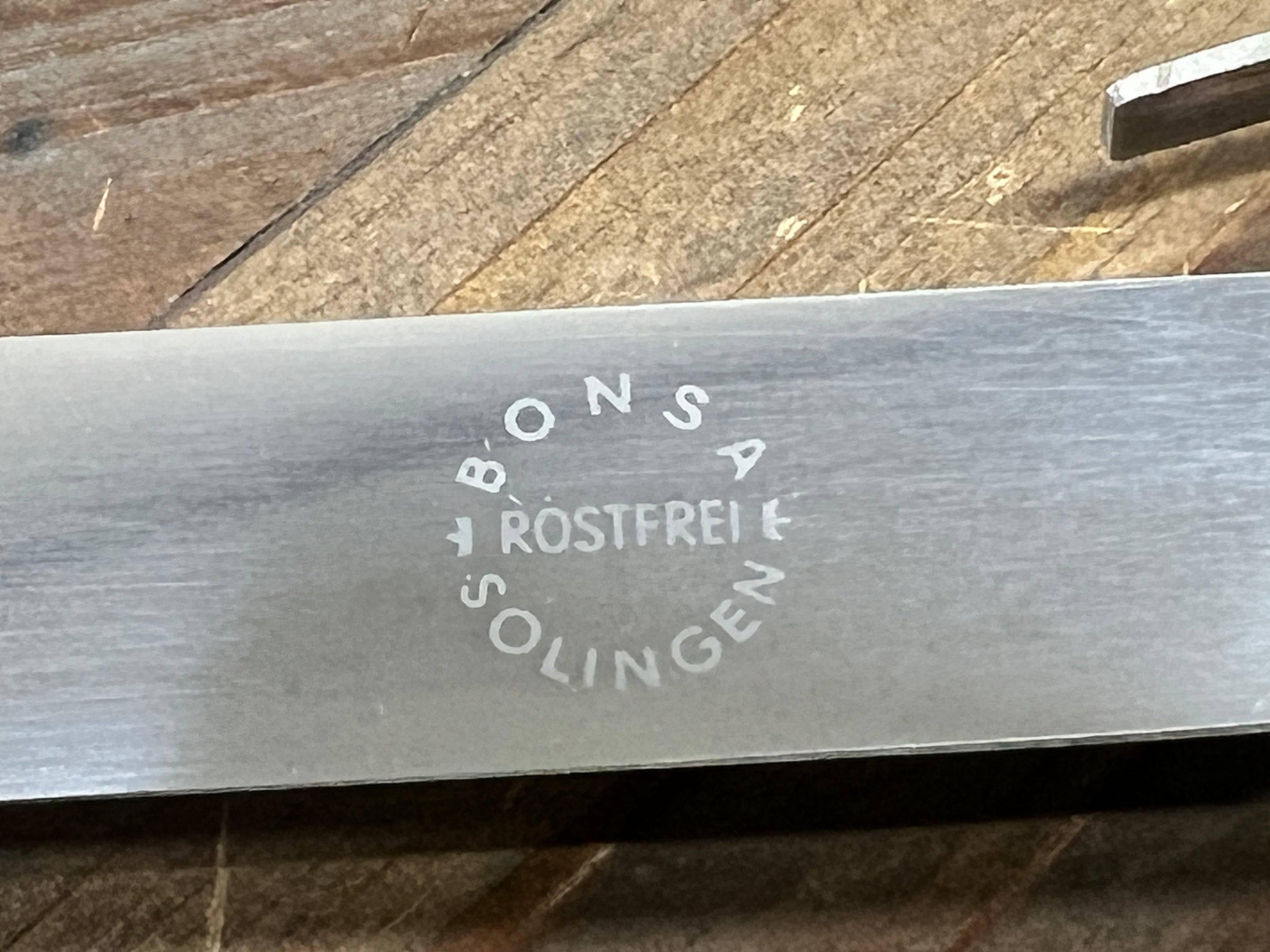 Vintage BONSA Solingen Germany Trap Door OTF Switchblade Knife — NORTH ...