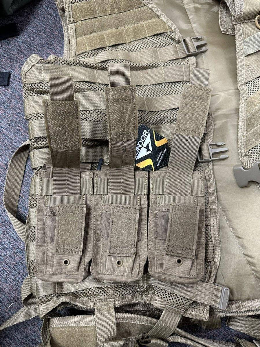 VISM PAL/Molle Modular Vest (W/ Condor Triple Kangaroo Mag Pouch) (Pre ...