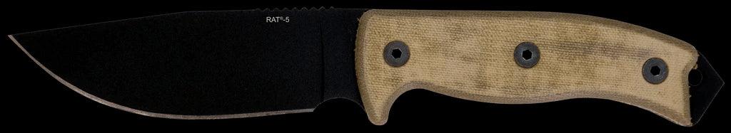 Ontario RAT-5 Survival Fixed Blade Knife 5.25" 1095 — NORTH RIVER OUTDOORS