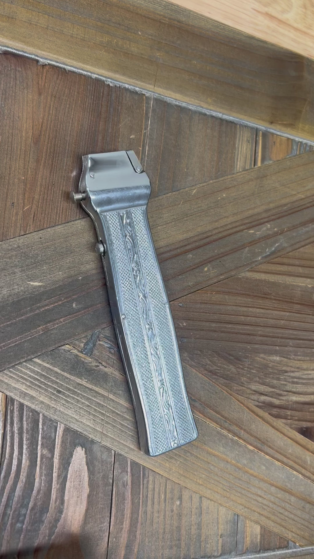 Vintage BONSA Solingen Germany Trap Door OTF Switchblade Knife — NORTH ...