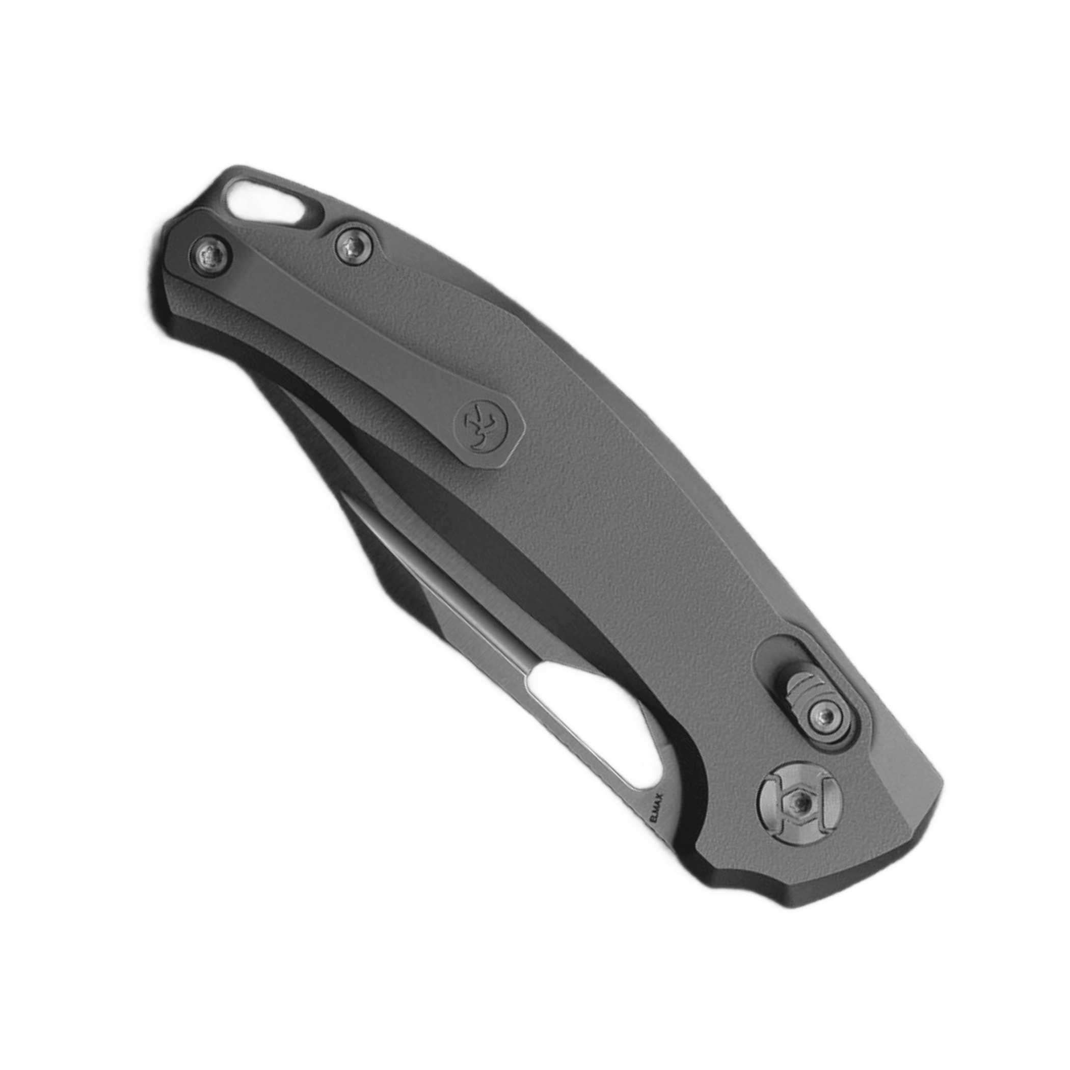 Kunwu Django Orange Peel Ti Satin Elmax Folding Knife X707T-2 - NORTH ...