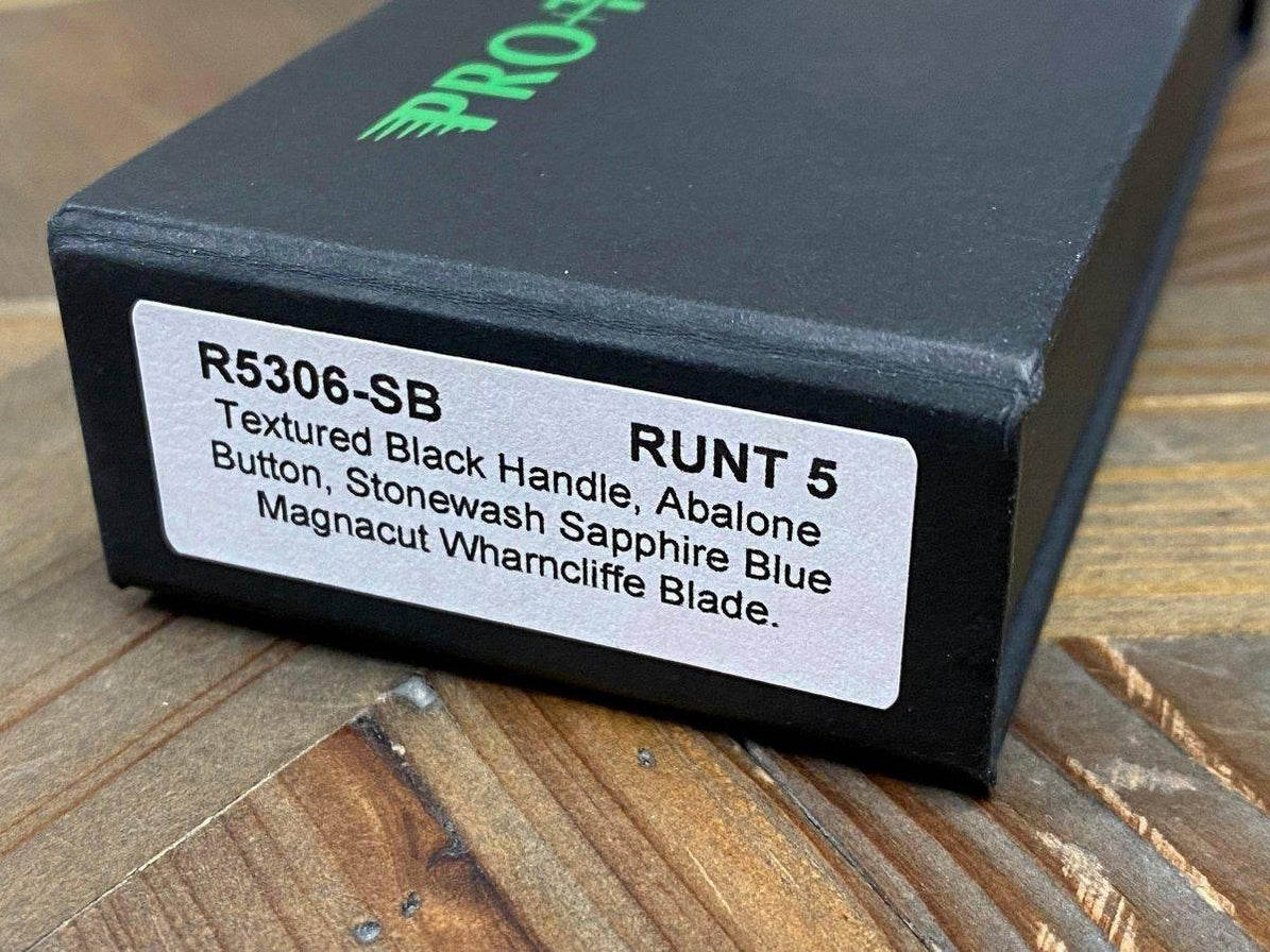 ProTech R5306SB Runt 5 Auto Folding Knife 1.94" Blue MagnaCut Blade ...