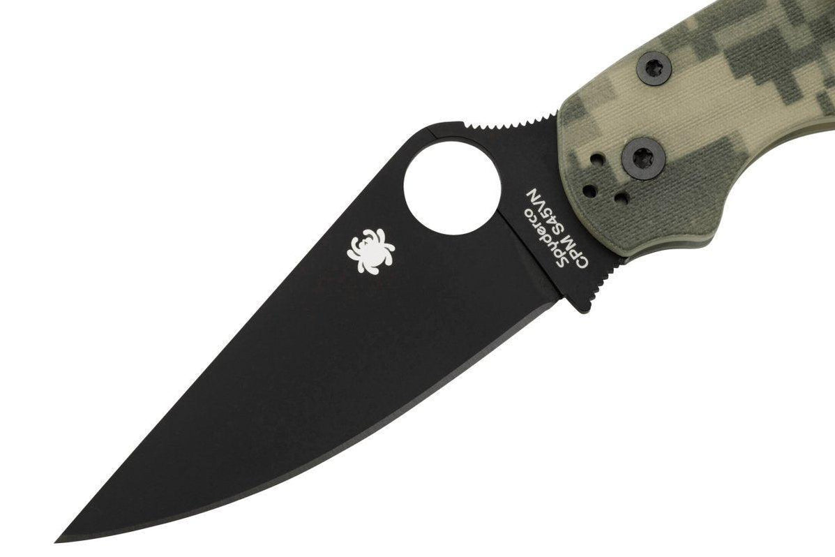 Spyderco Paramilitary 2 C81GPCMOBK2 Knife S45VN Digital Camo Handles ...